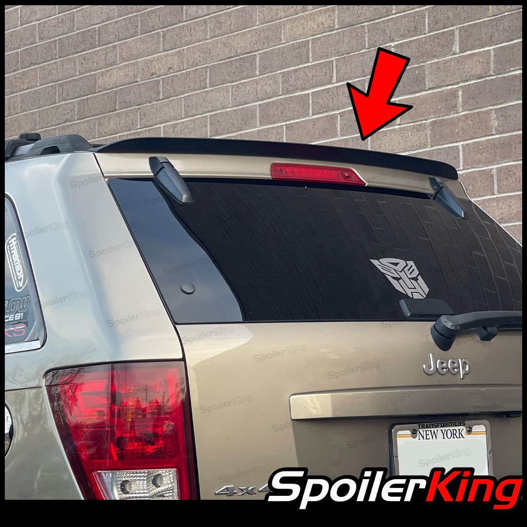 Jeep Grand Cherokee 2005-2010 Add-on Rear Roof Spoiler (284G) – SpoilerKing