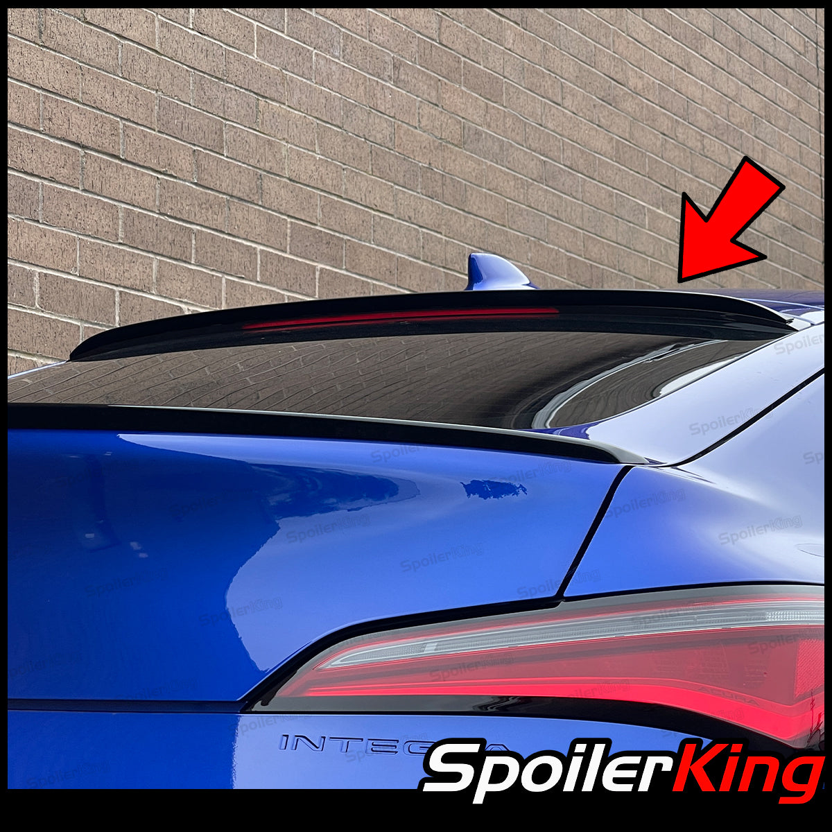 Acura Integra 2023-present Rear Window Roof Spoiler (244R) – SpoilerKing