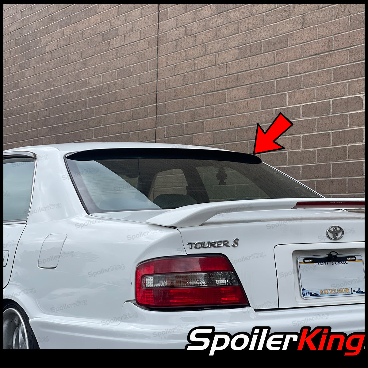 Toyota Chaser 1996-2001 (X100) Rear Window Roof Spoiler (284R ...