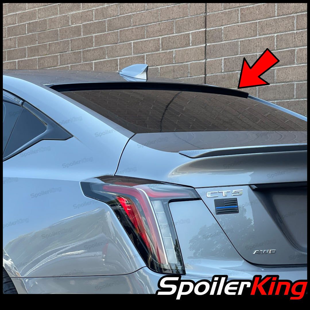 Cadillac CT5 2020-present Rear Window Roof Spoiler (818R) – SpoilerKing