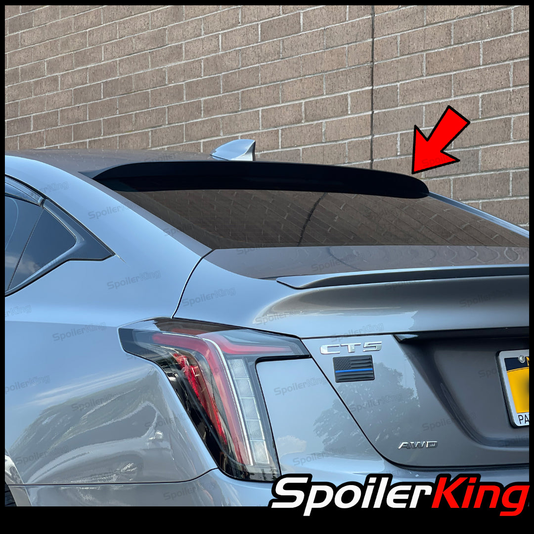 Cadillac CT5 2020-present Rear Window Roof Spoiler XL (380R) – SpoilerKing