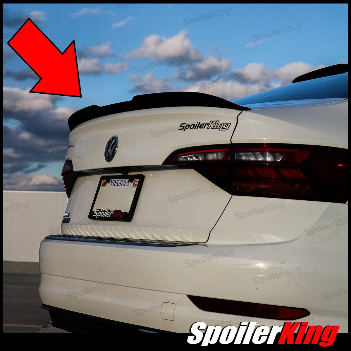 Volkswagen Jetta VII 2019-present Duckbill Trunk Spoiler w/ Center Cut ...