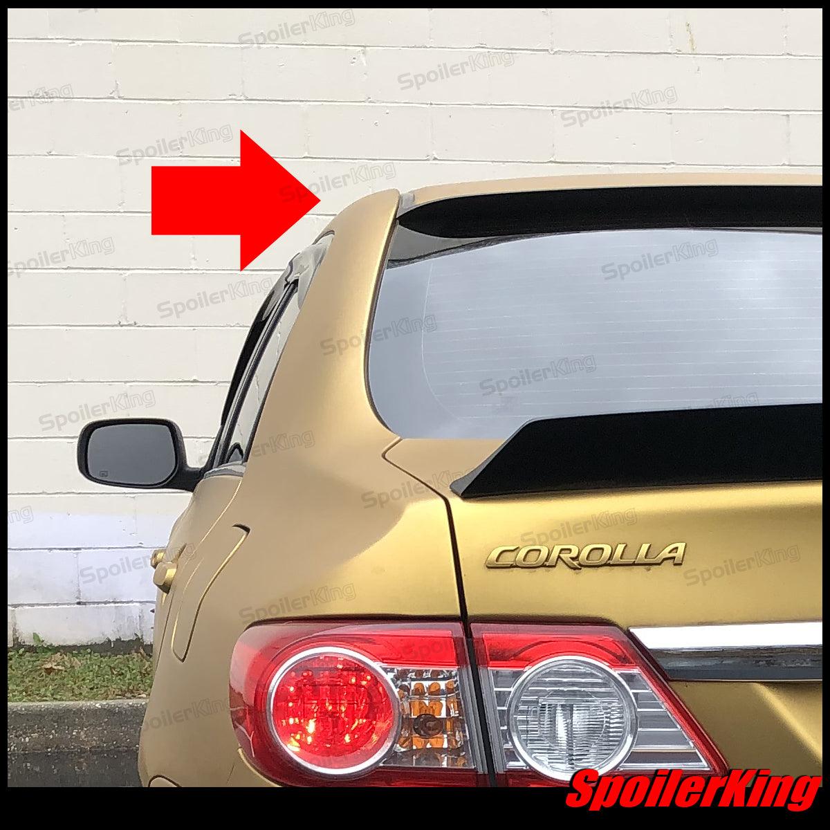 Toyota Corolla 2011-2013 Rear Window Roof Spoiler (284R) – SpoilerKing