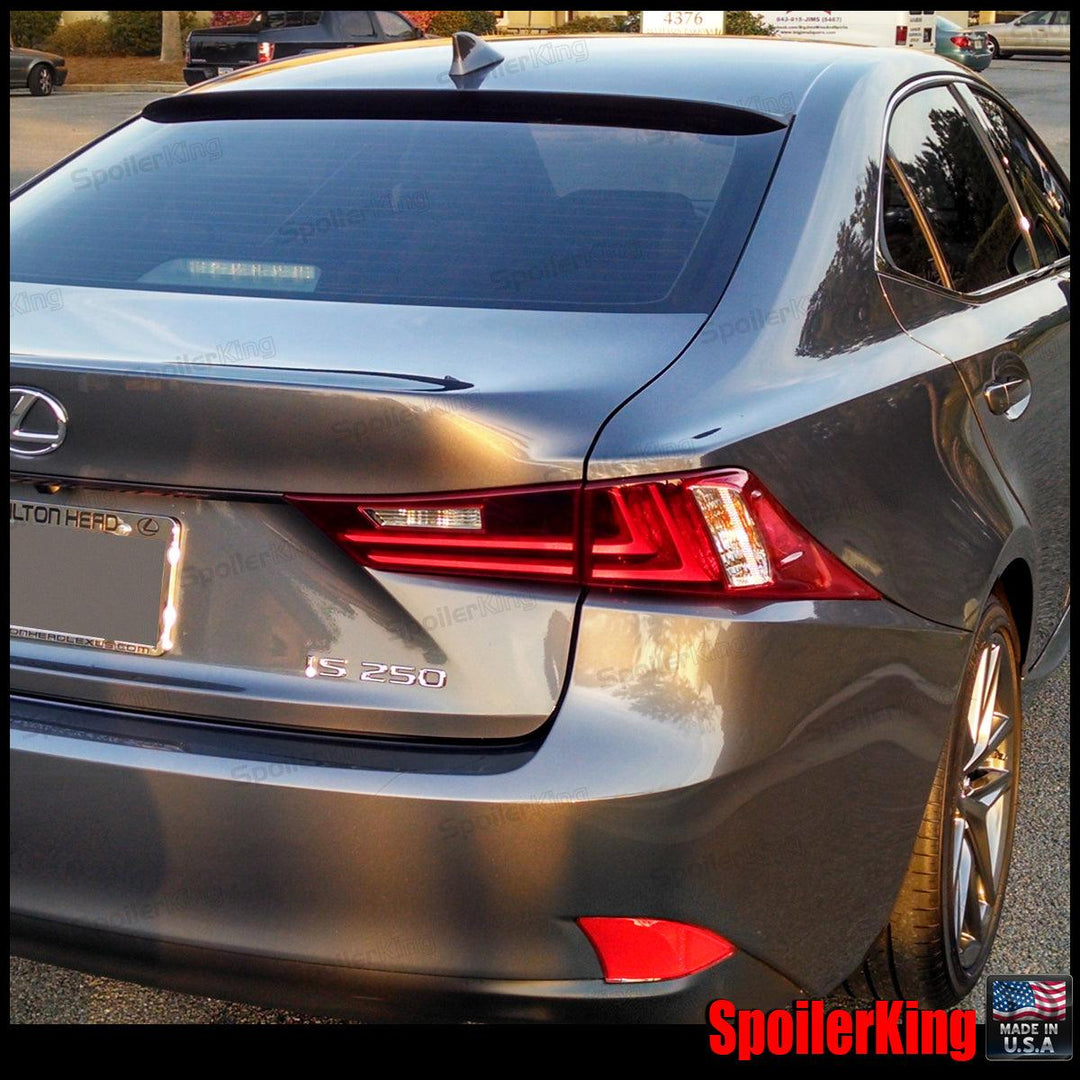 Lexus IS Series IS250 IS300 (XE30) 2014-2020 Rear Window Roof Spoiler ...